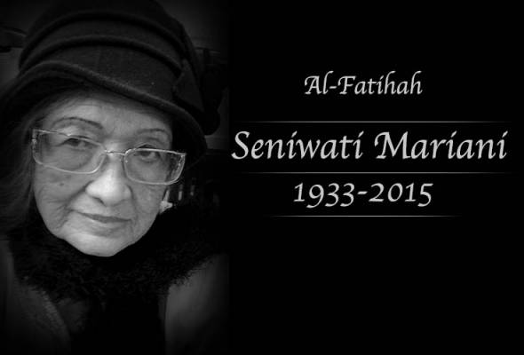 Perginya seniwati Mariani: Rakan artis bersedih, Najib utus ucapan ...