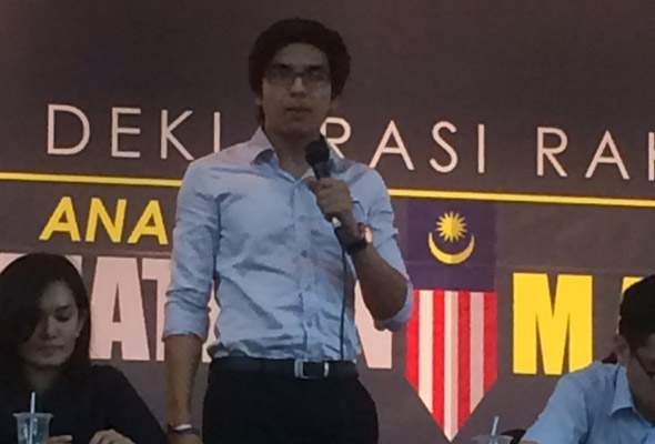 'KJ, Azwan Bro ... I welcome you to join the Save Malaysia movement ...