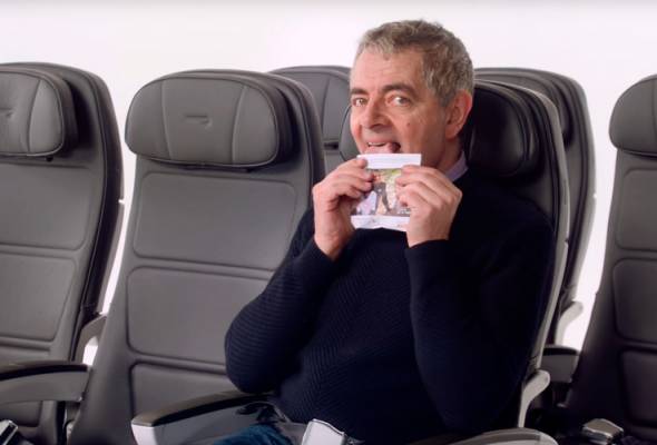 Mr Bean, Gillian Anderson bintangi video keselamatan British Airways ...