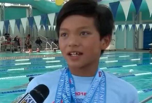 Kanak-kanak 10 tahun pecah rekod 23 tahun Michael Phelps | Astro Awani