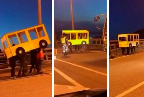 'Bas kuning' kena usir dari Jambatan Emas... | Astro Awani