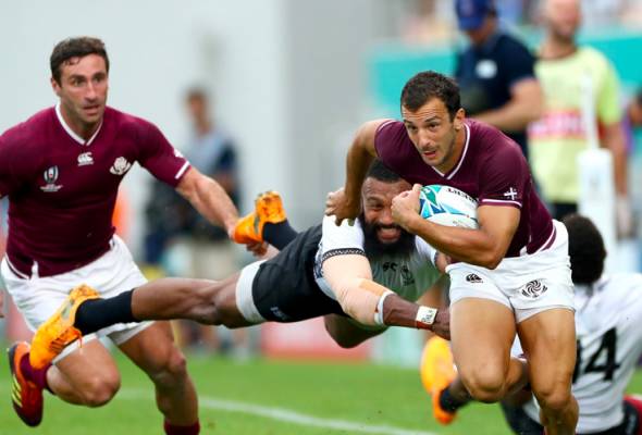 RWC 2019: Fiji benamkan Georgia 45-10 | Astro Awani