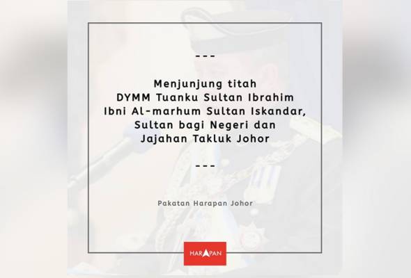 Junjung titah Sultan Johor: PH mahu mandat rakyat dikembalikan | Astro ... Junjung titah Sultan Johor: PH mahu mandat rakyat dikembalikan | Astro ...