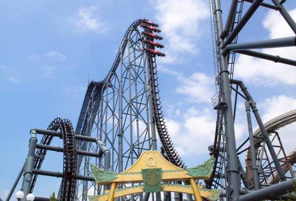 Penunggang patah tulang, roller-coaster Fuji-Q Highland diarah tutup ...