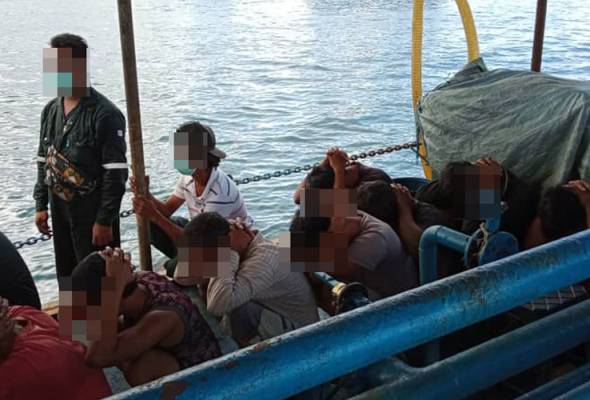 Markas ATB2 patahkan cubaan seludup petrol di perairan Pulau Ligitan ...