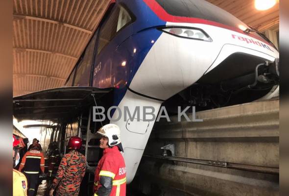 Services disrupted after fire breaks out on monorail coach at ...