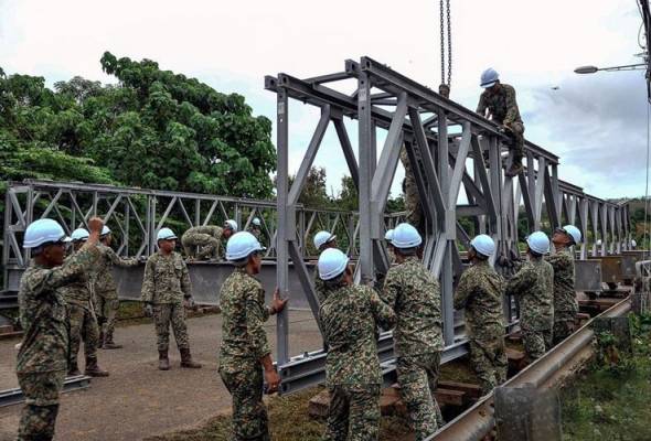 Compact Bailey 200 bridge to be ready tomorrow - TDM | AWANI International