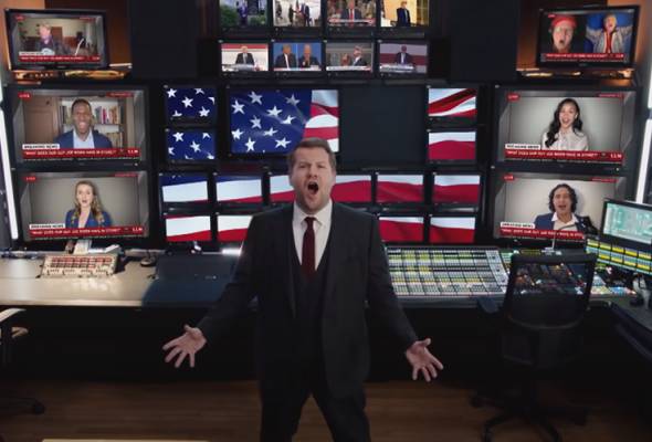 James Corden hasil lagu parodi sempena hari terakhir Trump sebagai ...