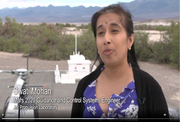 Swati Mohan is the Indian-American engineer who piloted the NASA Rover ...
