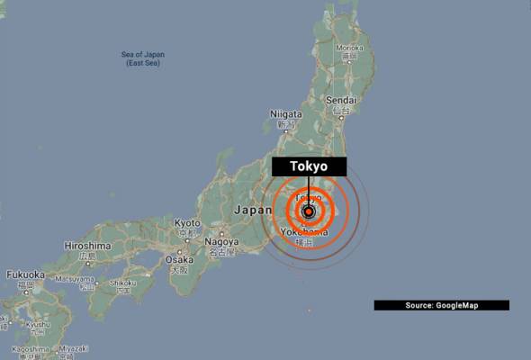 Magnitude 4.8 earthquake shakes buildings in Tokyo, no tsunami warning ...