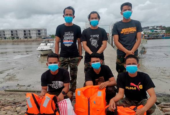 10 kru warga asing terselamat dalam insiden bot karam di Pulau Pisang ...