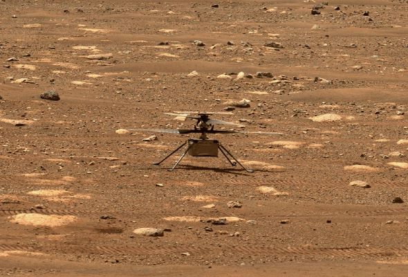NASA's Mars helicopter succeeds in historic first flight | Astro Awani