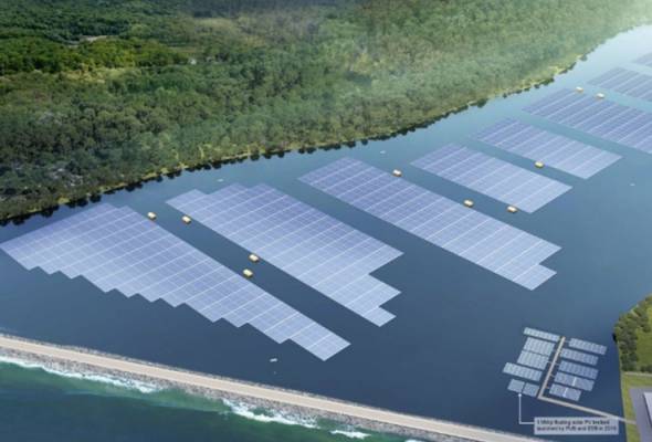 Singapura rasmi pembukaan ladang solar terapung terbesar dunia | Astro ...