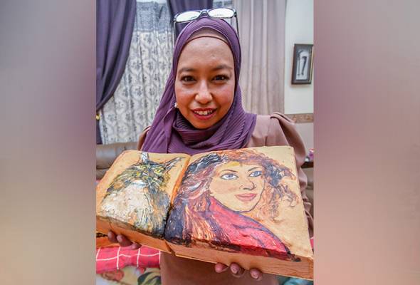 Malaysian baker turns marble cakes into works of art | AWANI International
