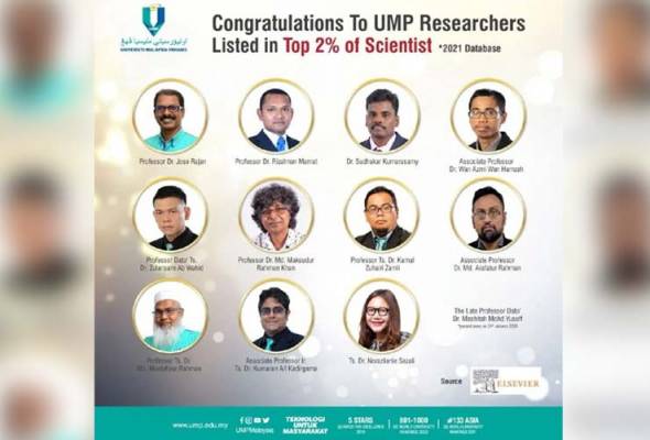12 pensyarah UMP disenarai "Top 2% Scientist" | Astro Awani