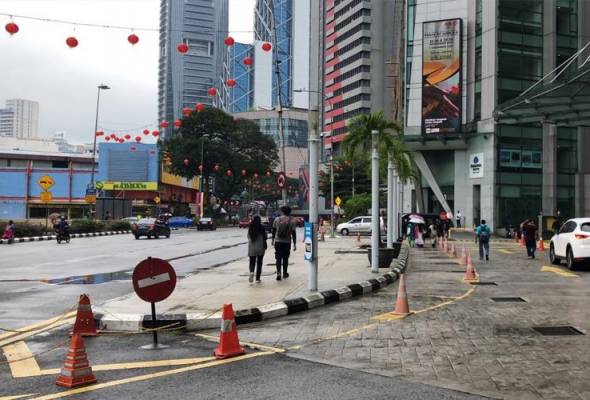 Jalan TAR dibuka semula untuk pejalan kaki selepas 3 jam ditutup ...