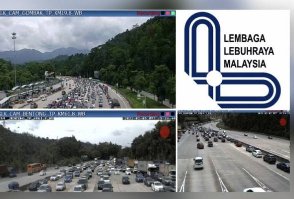 Heavy traffic on main highways towards Klang Valley - LLM | AWANI ...