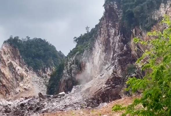 Runtuhan batu kuari: Pergerakan tanah dikhuatiri masih berlaku | Astro ...