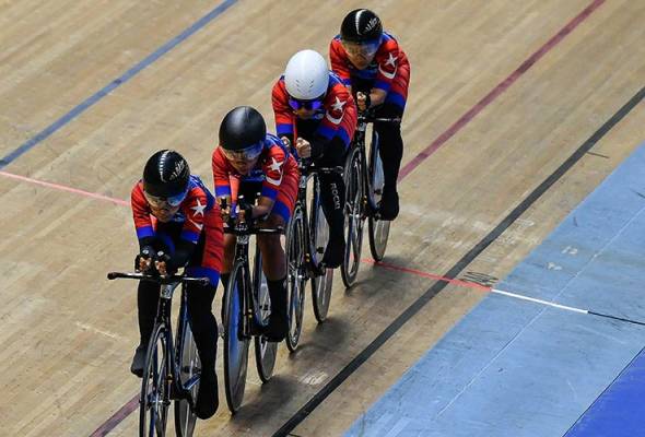 Johor cycling squad sweep three gold medals, women quartet smash ...