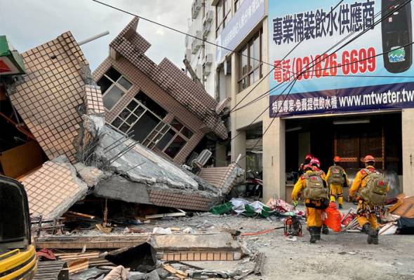 Gegaran susulan selepas gempa, Presiden Taiwan minta rakyat waspada ...