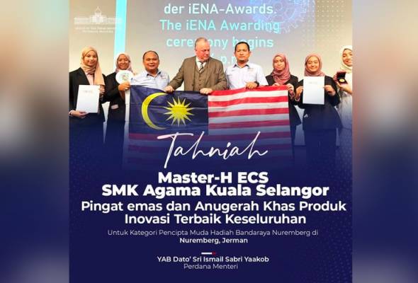 PM ucap tahniah pelajar SMKA Kuala Selangor gondol pingat emas | Astro ...