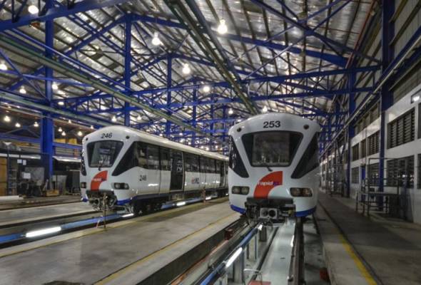 Rapid Rail dalam proses terima 19 tren baharu bagi LRT laluan Kelana ...