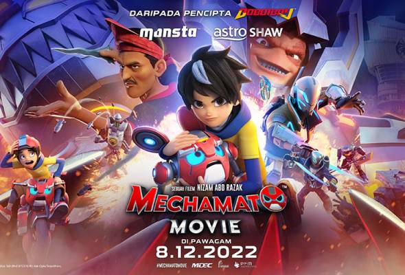 Mechamato promosi budaya Malaysia, di pawagam mulai 8 Disember | Astro ...