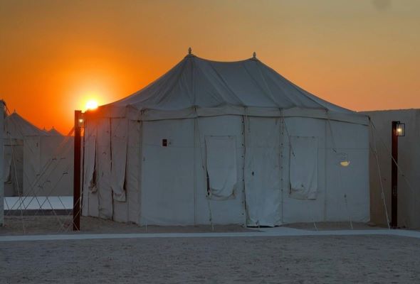 Fans blow hot and cold over Qatar's World Cup tents and rooms | AWANI ...