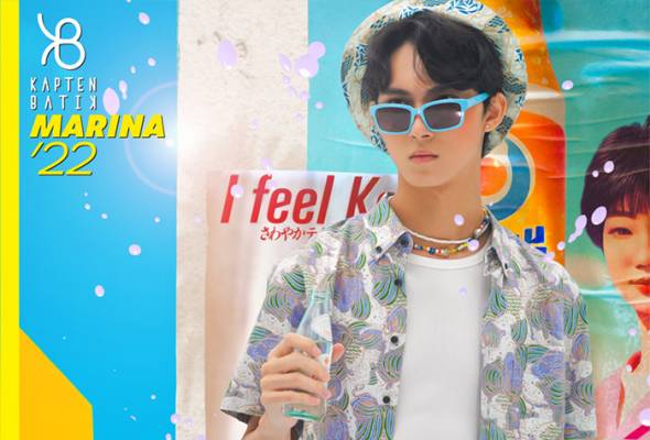 Kapten Batik ketengah fantasi lautan untuk koleksi musim bunga 2022 ...