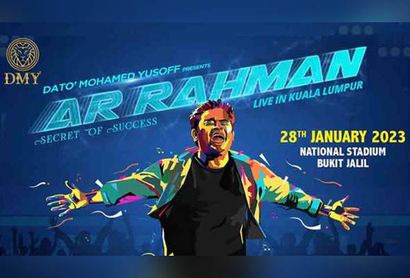 AR Rahman tampil dengan konsert memukau di Stadium Nasional Bukit Jalil ...