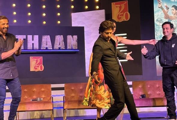 Filem Pathaan lakonan Shah Rukh Khan pecah rekod, kutip RM130 juta ...