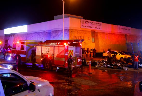 Fire during protest at migrant center kills 38 in Mexico, officials say ...