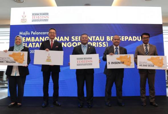 Kerajaan Selangor lancar IDRISS, pembangunan ekonomi di selatan ...