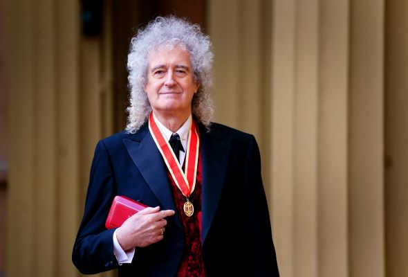 Queen's Brian May knighted by King Charles III | Astro Awani