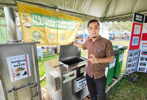 SWCorp Pahang hasilkan baja kompos dari sisa makanan pengunjung Bazar ...