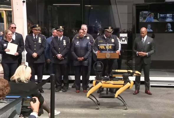 These robots are joining the New York Police Department | Astro Awani These robots are joining the New York Police Department | Astro Awani