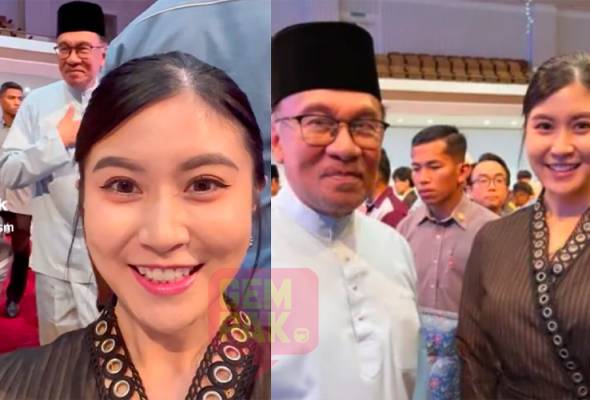 Elizabeth Tan mohon maaf tak sengaja terlanggar PM, teruja sangat dapat ...