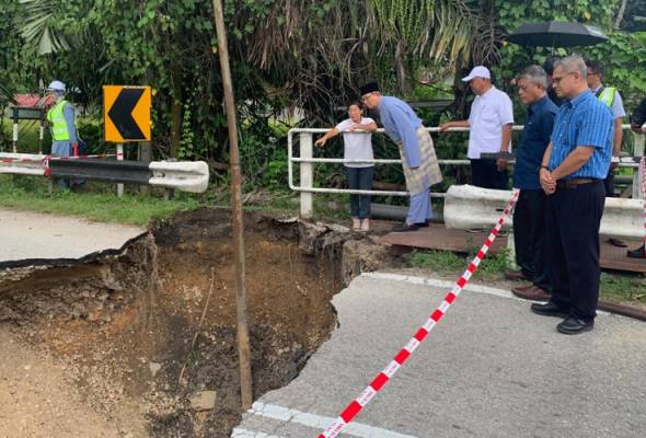 Jambatan baharu akan dibina, ganti Jambatan Enggor yang runtuh - Exco ...