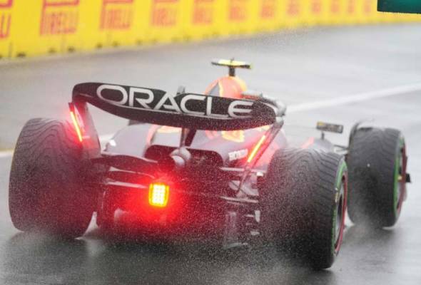 F1: Litar basah tidak halang Max Verstappen lakar catatan terpantas ...