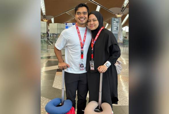 Alif Satar, isteri berlepas ke Makkah tunai haji | Astro Awani