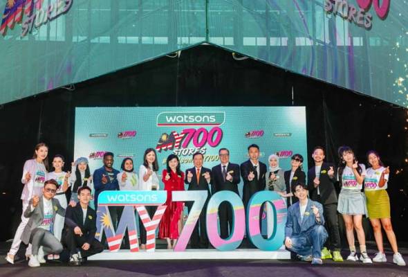 Watsons Malaysia buka cawangan ke-700, tawar pengalaman membeli tiada ...
