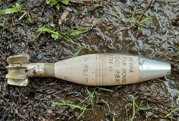 Objek disyaki bom mortar ditemui di Padang Polo, Ipoh | Astro Awani