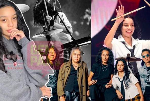 Cikgu, rakan sekolah tak tahu Naimi main dram, tiba-tiba saja sertai ...