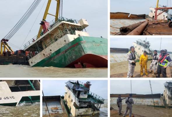 Mayat kelima kapal karam di Sebuyau ditemui dalam kabin | Astro Awani