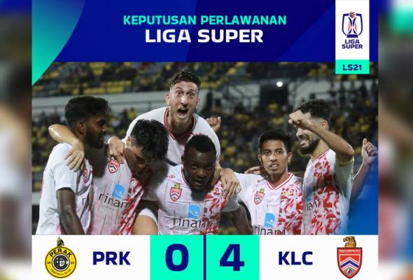 Liga Super: KL City kutip mata penuh di Ipoh | Astro Awani