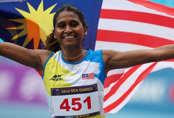 Shereen pecah rekod kebangsaan 200m berusia 25 tahun milik G. Shanti | Astro Awani