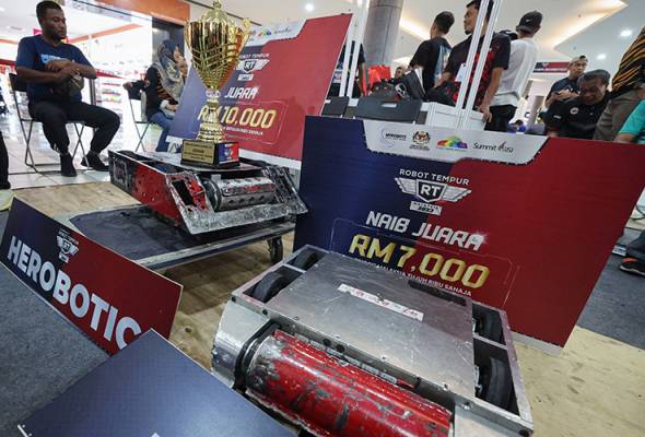 Herobotic dari IKBN Bukit Mertajam muncul juara pertandingan Robot ...