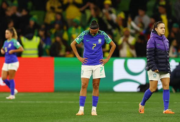 Piala Dunia Wanita: Brazil gagal ke pusingan 16 buat kali pertama sejak ...
