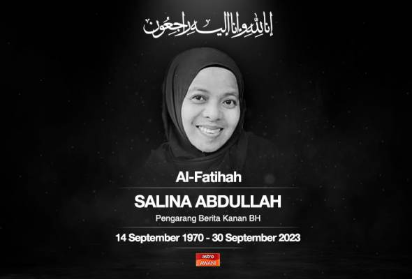 Pengarang Berita Kanan BH, Salina Abdullah meninggal dunia | Astro Awani