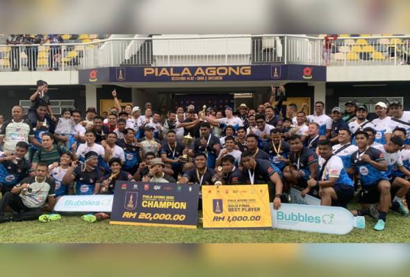 PDRM muncul juara ragbi Piala Agong selepas penantian 32 tahun | Astro ...